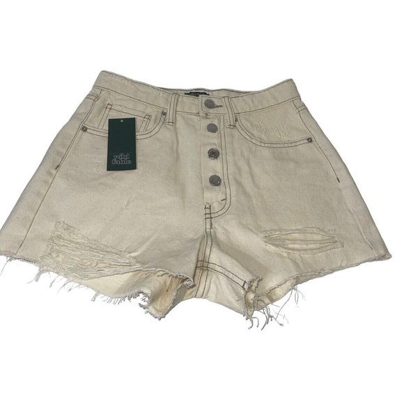 wild fable | Shorts | Nwt Wild Fable Highest Rise Cut Off Shorts Size 0 ...